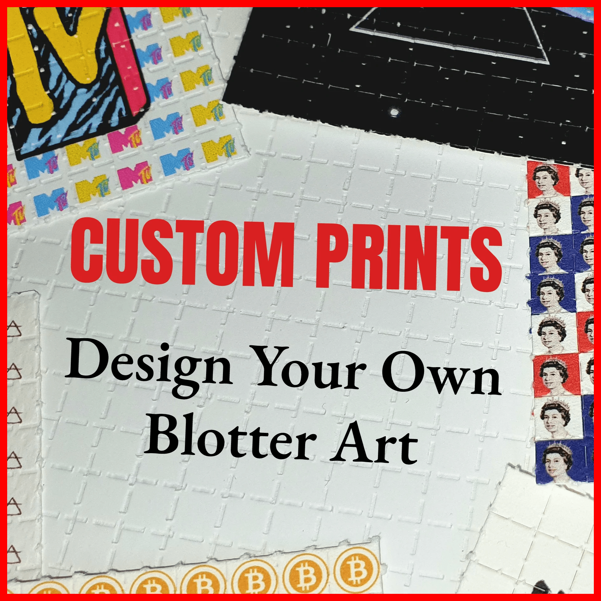 Custom Blotter Art Online by Blotter Store